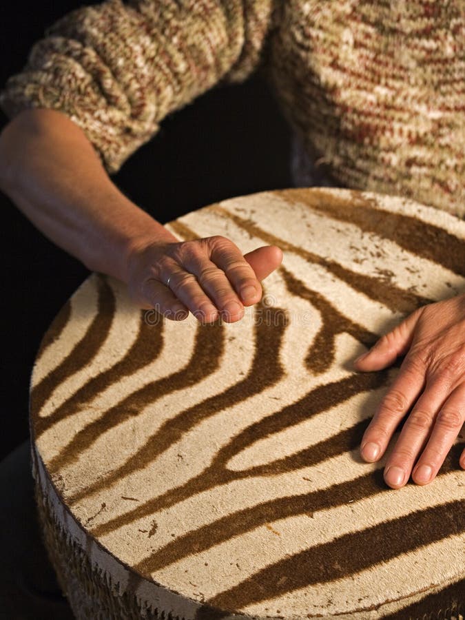 Beating a drum stock image. Image of instrument, skin - 13499381