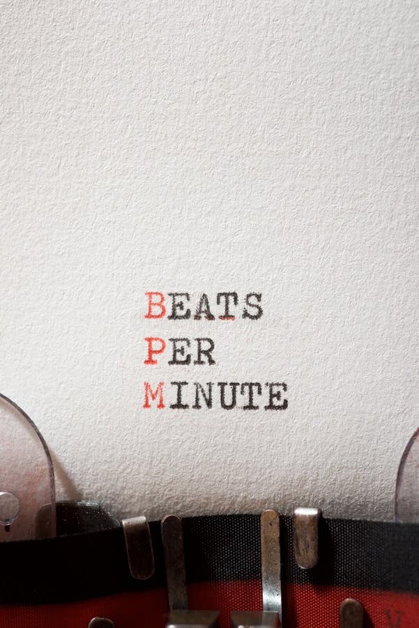 Beats per minute stock photo. Image of concepts, beat - 209991542