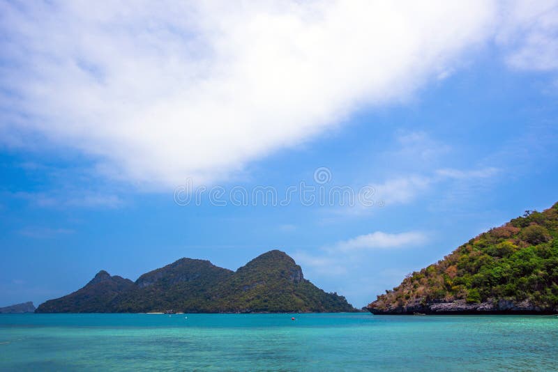 Beaty Limestone Rock in the Ocean Stock Image - Image of limestone ...