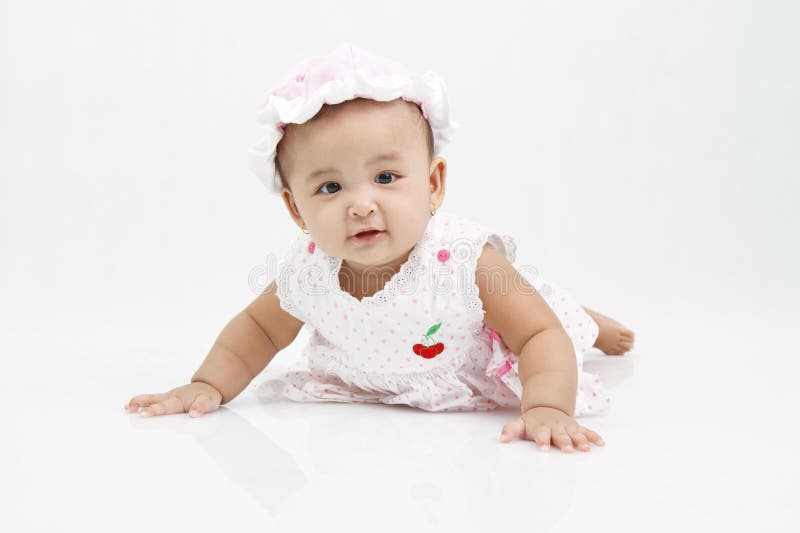 Beau bébé image stock. Image du chéri, parent, enfant - 24785451