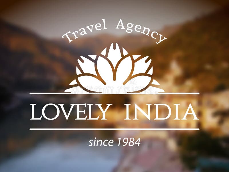 Beau Calibre De Logo D'Inde Illustration de Vecteur - Illustration du ...