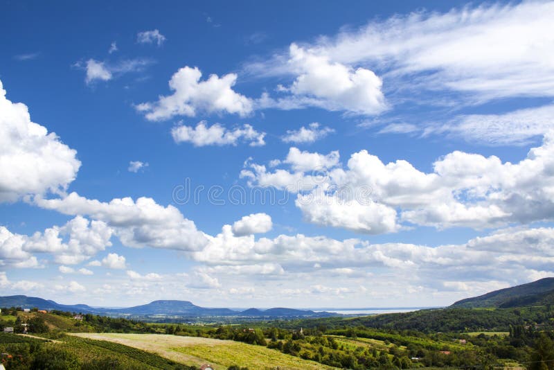 Beau paysage, Hongrie image stock. Image du été, nature - 42173913