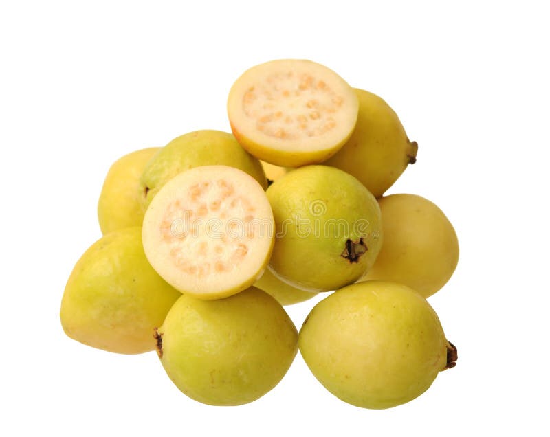 Goyave jaune image stock. Image du goyaves, fermer, jaune - 63963935