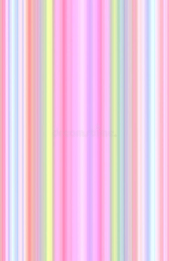 Gradient Pastel Color Tone of Vertical Stripes for Abstract Background ...
