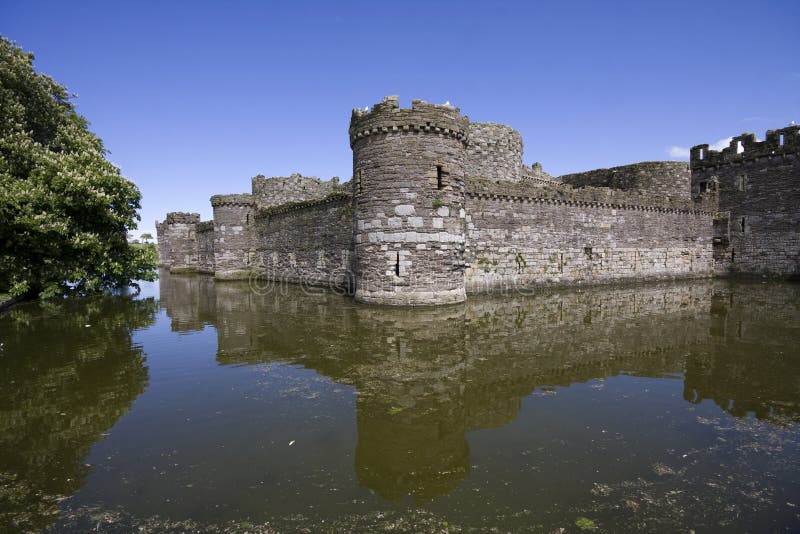 Beaumaris castle stock photo. Image of wales, beaumaris - 9693478