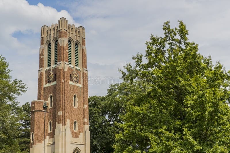 Beaumont Tower at Michigan State University Editorial Stock Image ...