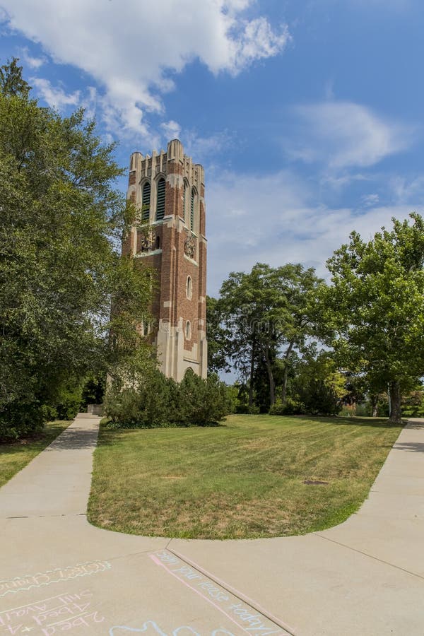 Beaumont Tower at Michigan State University Editorial Stock Image ...