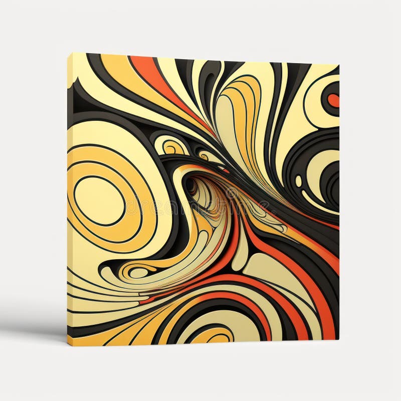 Beautiful Abstract Art Seamless Tile for Web and Print Designs. Stock ...