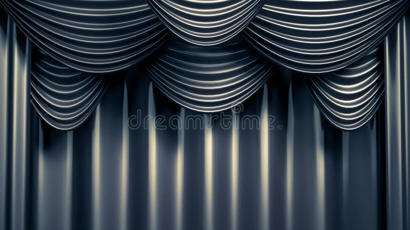 Beautiful, Abstract Background with Curtain Fabric, Drape, Pedestal ...