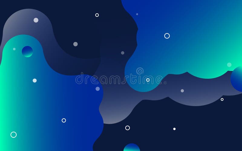 Beautiful Abstract Background with Gradient Rainbow Blob. Fluid. Liquid ...