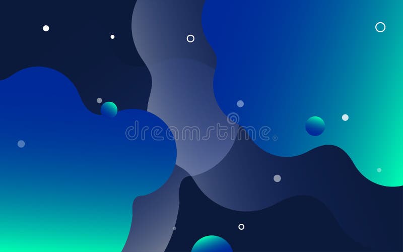 Beautiful Abstract Background with Gradient Rainbow Blob. Fluid. Liquid ...