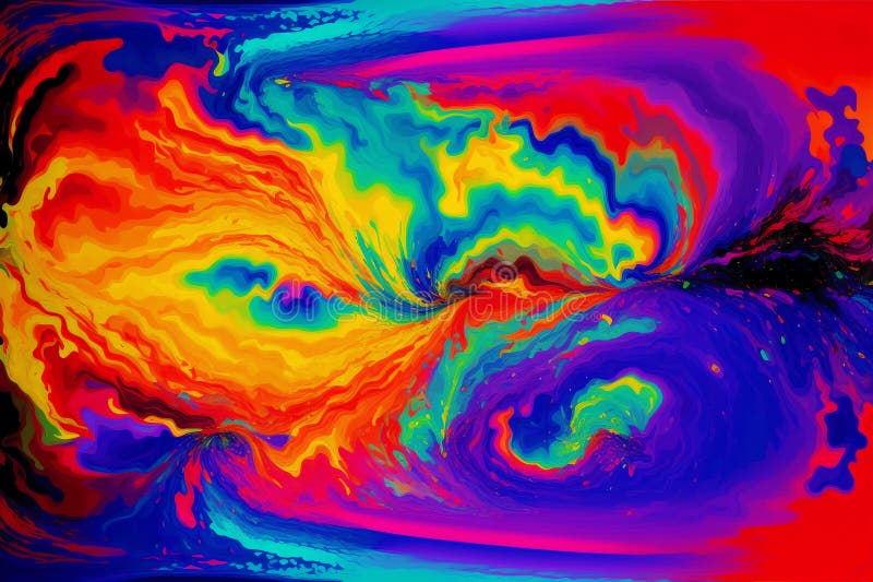 Beautiful Abstract Background. Rhythmic Symphony. Captivating Abstract ...