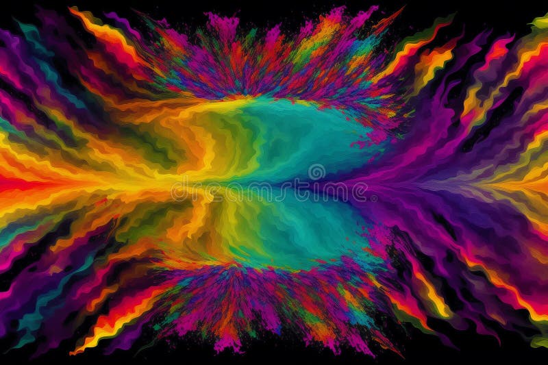 Beautiful Abstract Background. Rhythmic Symphony. Captivating Abstract ...