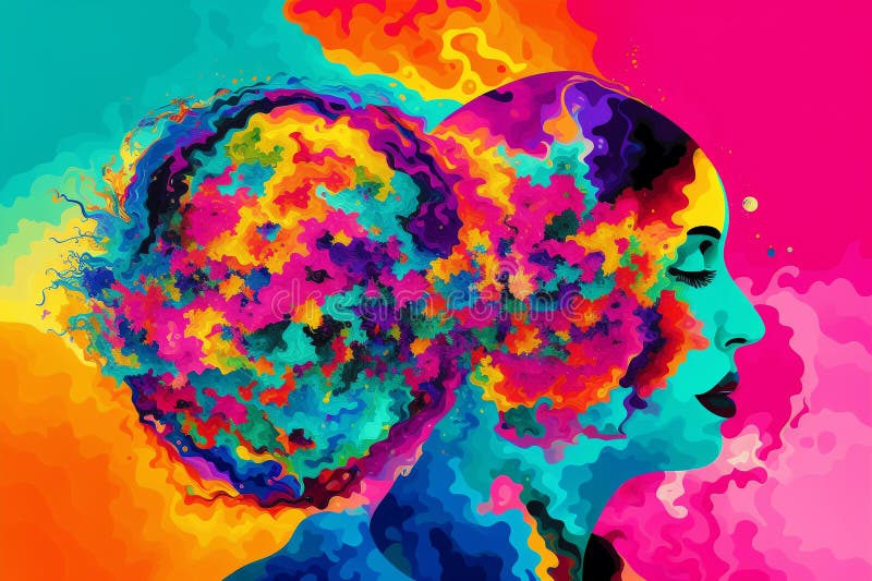 Beautiful Abstract Background. Rhythmic Symphony. Captivating Abstract ...