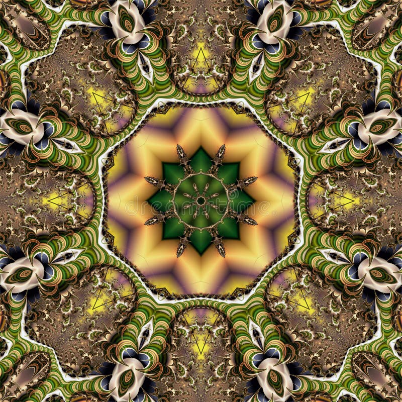 Beautiful Abstract Background Template with Nice Circular Pattern Stock ...