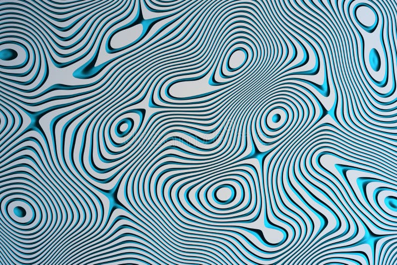 Wavy geometric pattern. stock illustration. Illustration of backdrop ...