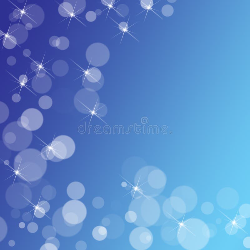 Spring Abstract Blue Background with Dragonflies Stock Vector ...