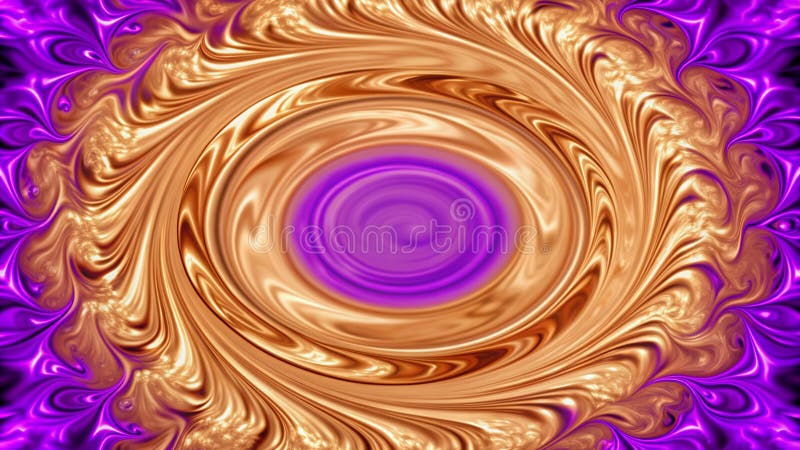 Beautiful Abstract Beige And White Glossy Metallic Generative By Ai Stock Illustration