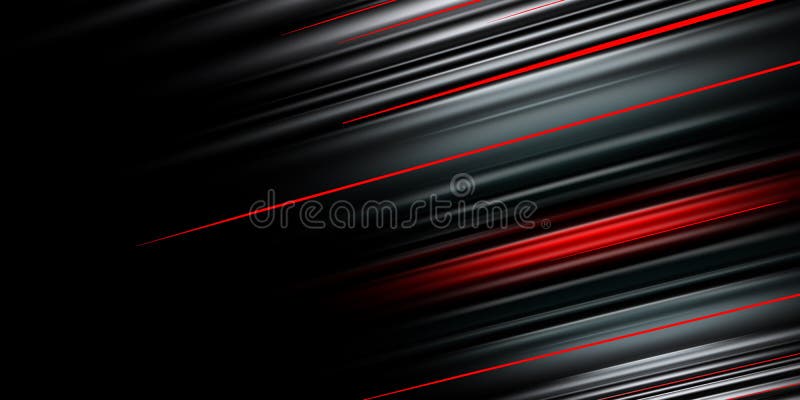 Abstract Black and Red Line Background Stock Illustration ...