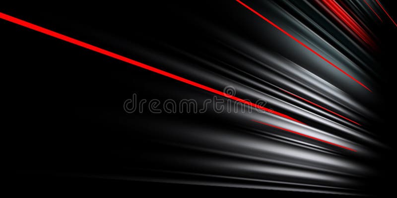 Abstract Black and Red Line Background Stock Illustration ...