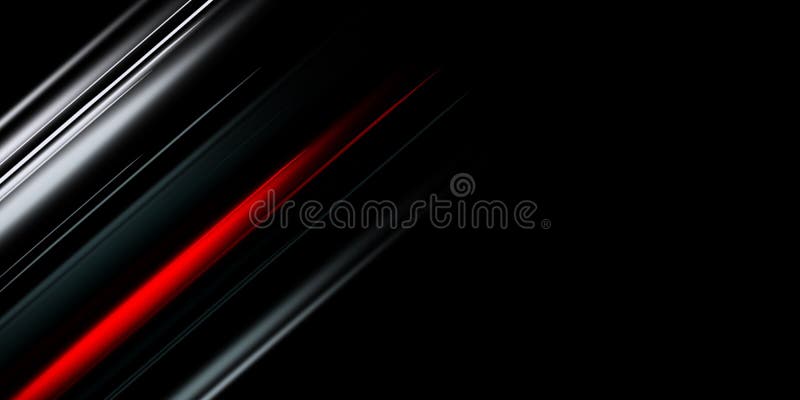 Abstract Black and Red Line Background Stock Illustration ...