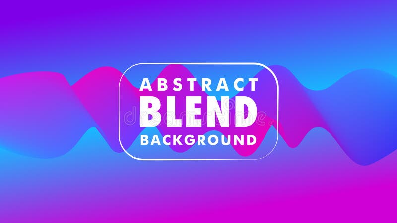 Beautiful Abstract Blend Background Design, 16:9, Light Blue Purple ...