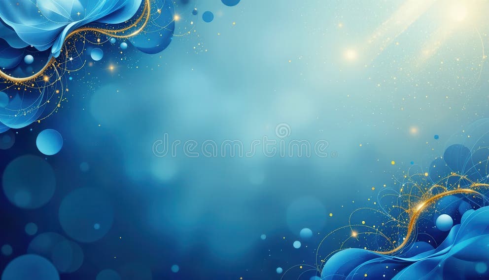 Beautiful Abstract Blue Background Design for Computer Monitors and ...