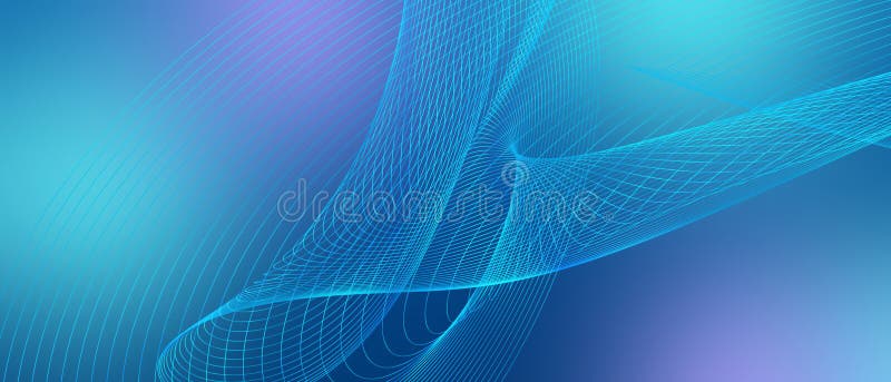 Beautiful Abstract Blue Background with Flowing Patterns and Gradients ...