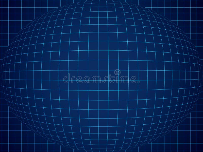 Abstract Blue Background. Grid, Lines and Gradients Stock Illustration ...