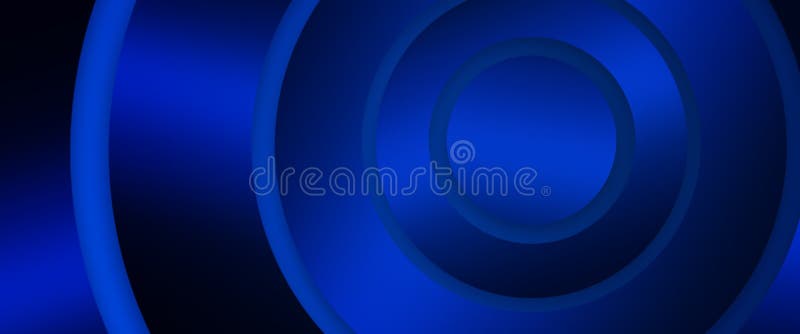 Abstract Blue Color Gradient Circle Design Background Stock ...