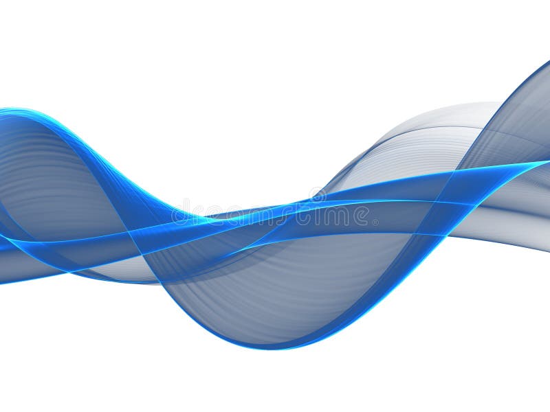 Abstract Blue Flow Background Stock Illustration - Illustration of ...