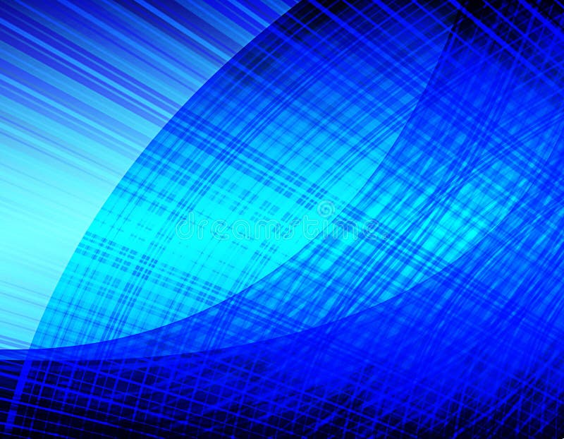 Beautiful Abstract of Blue Line Color Stock Illustration - Illustration ...