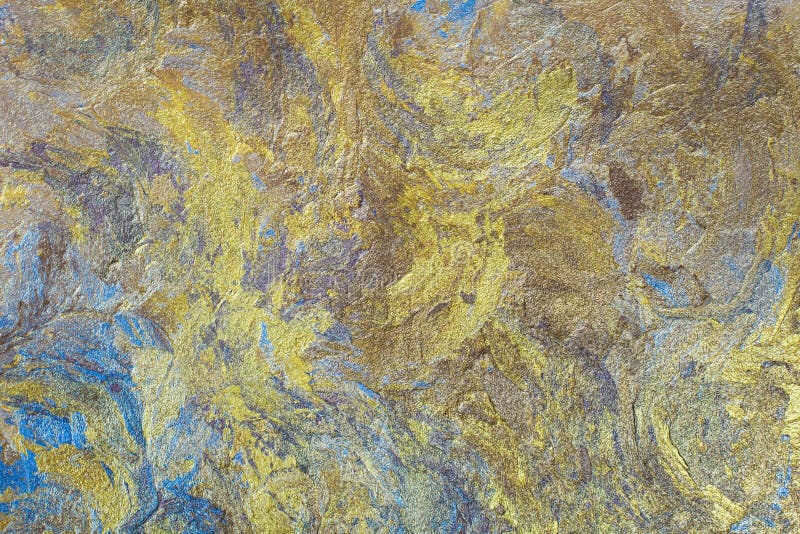 Bright, Colored Texture of the Surface of the Plaster in the Style of a ...