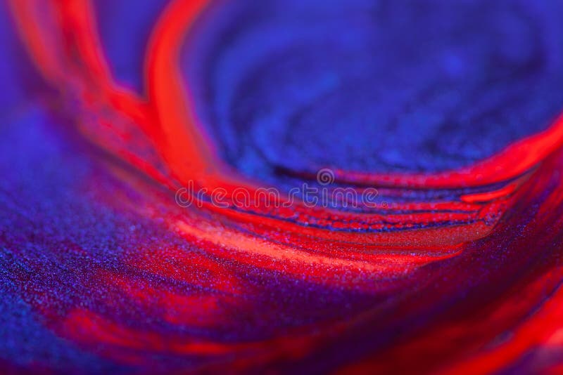 Beautiful Abstract Bright Red-blue Background with Streaks and Stains ...