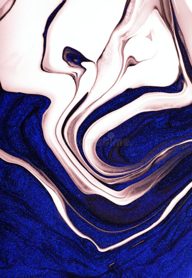 Beautiful Abstract Bright White-blue Background with Streaks and Stains ...