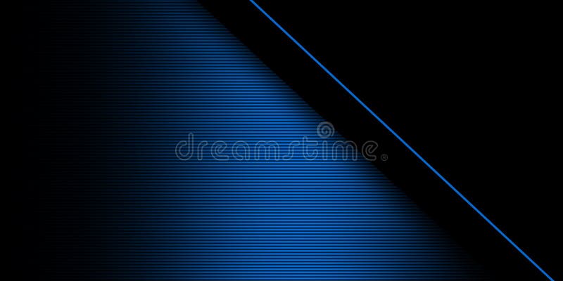 Abstract Dark Neon Blue Line Background Stock Illustration ...