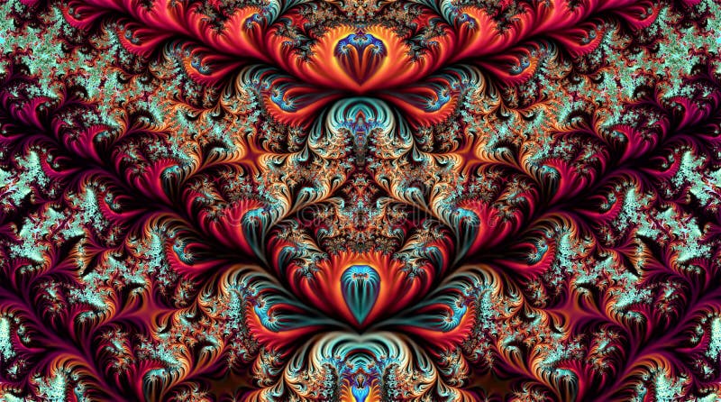 Precious stones fractal stock illustration. Illustration of texture ...