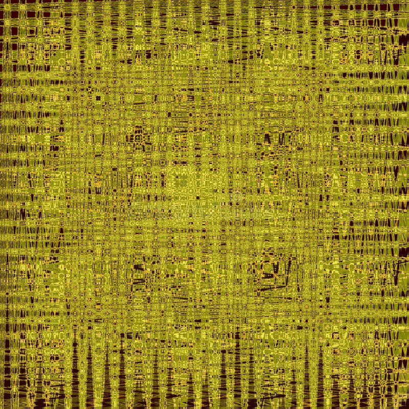 Beautiful Abstract Golden Card. Abstract Modern Fabric Design. Zigzag ...