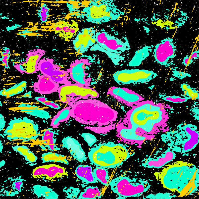 Beautiful Abstract Graffiti Spots Vector Illustration of Grunge Texture ...