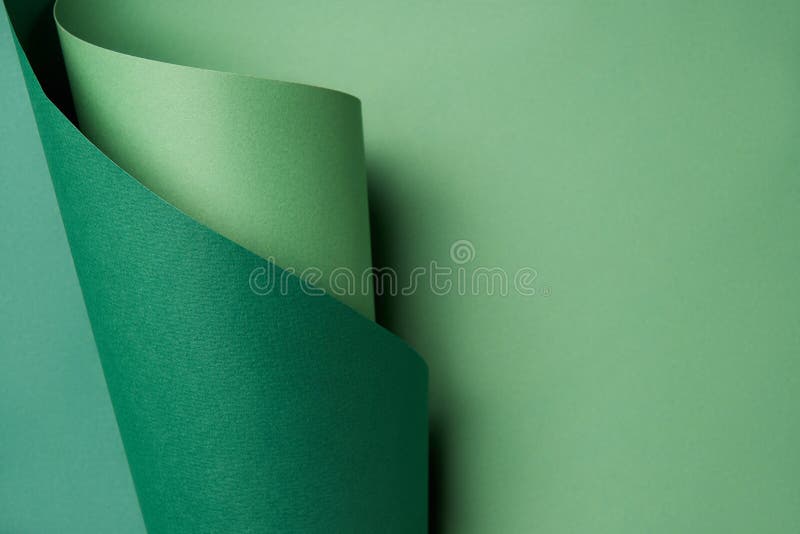 Beautiful Abstract Green Paper Background Stock Photo - Image of ...