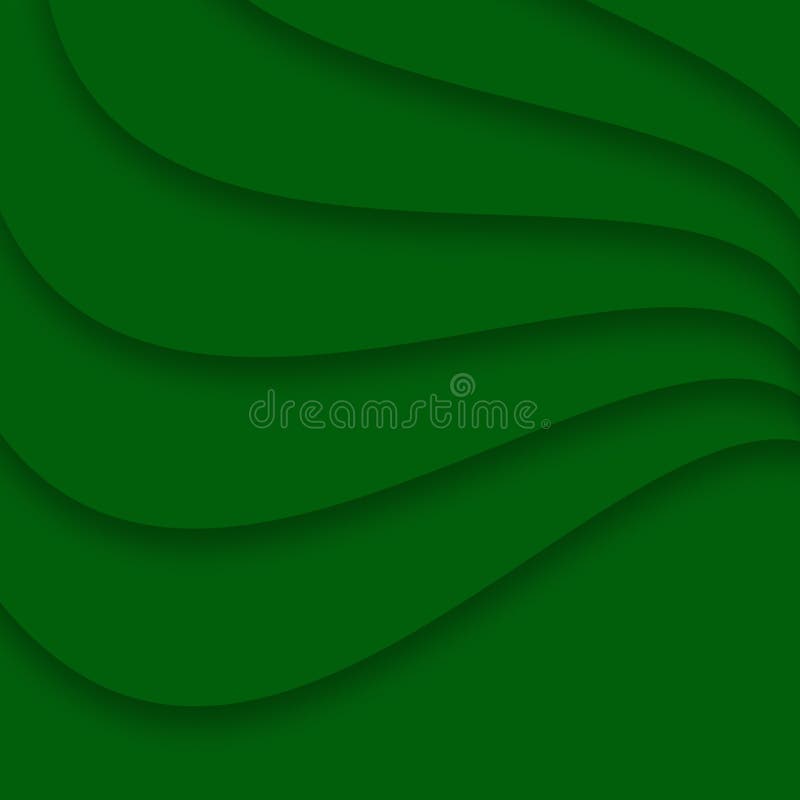 Abstract Green Wavy Background. Stock Illustration - Illustration of ...