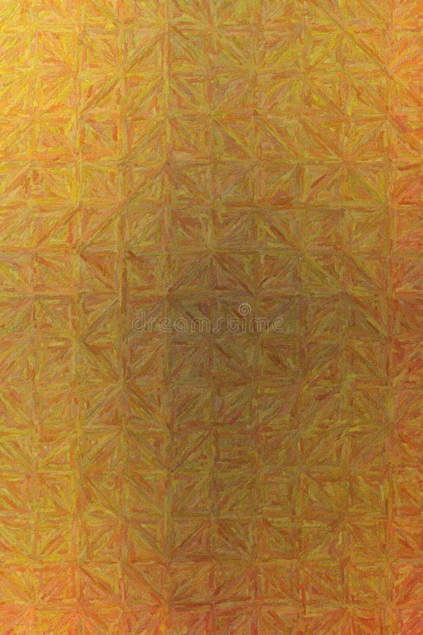 Beautiful Abstract Illustration of Brown and Red Impressionism Impasto ...