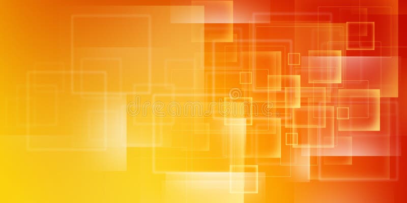Abstract Orange Technology Line Background Stock Illustration ...