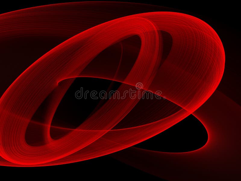 Abstract Red Flow Wave Background Stock Illustration - Illustration of ...