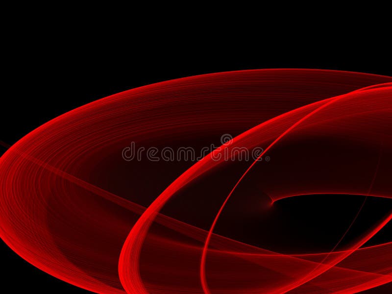 Abstract Red Flow Wave Background Stock Illustration - Illustration of ...