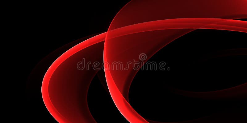 Abstract Red Waves Background. Template Design Stock Illustration ...