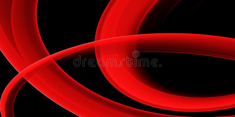 Abstract Red Waves Background. Template Design Stock Illustration ...