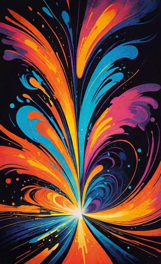 Beautiful Abstract Shape and Pattern for Wallpaper Ai Generated Image ...