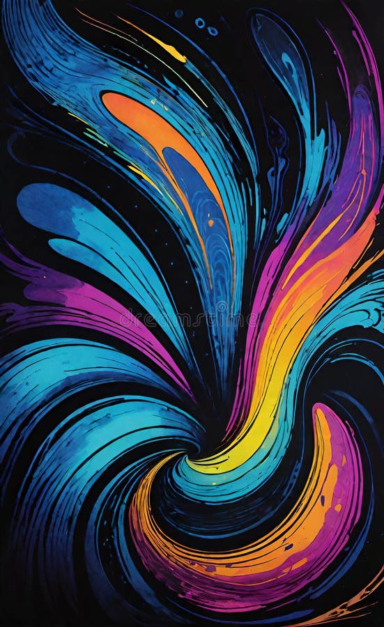 Beautiful Abstract Shape and Pattern for Wallpaper Ai Generated Image ...