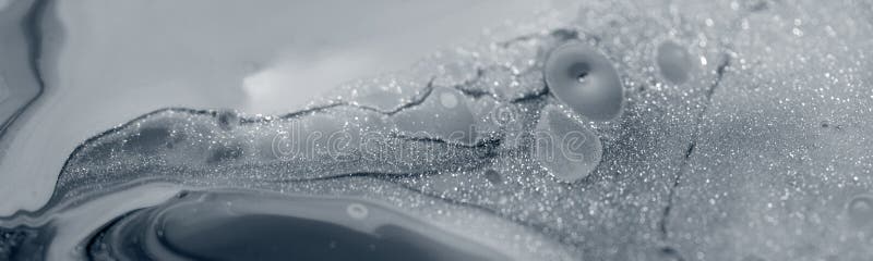 Beautiful Abstract Silver Background with Streaks and Stains. Stock ...